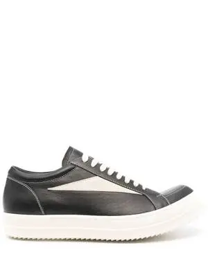 Rick Owens Contrast Stitching Sneakers For Women