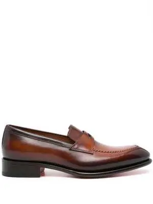 Santoni Mid Calf Loafers For Men