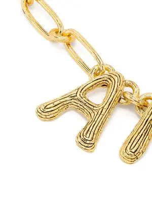 AURÉLIE BIDERMANN Amaite Letter-charm Necklace