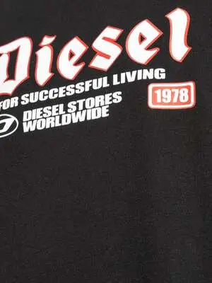 DIESEL® Logo-print Cotton T-shirt
