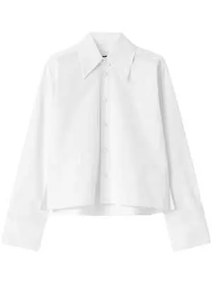 JIL SANDER Oversized-collar Cotton Shirt
