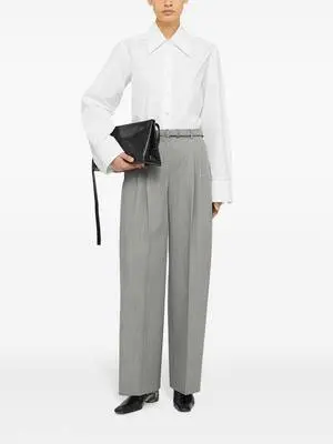JIL SANDER Oversized-collar Cotton Shirt
