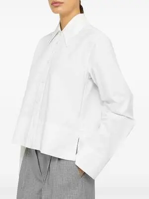JIL SANDER Oversized-collar Cotton Shirt