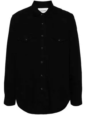 FRAME Western Denim Shirt - Black