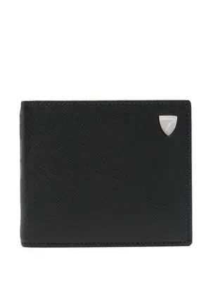 ASPINAL OF LONDON Billfold Saffiano Wallet - Black