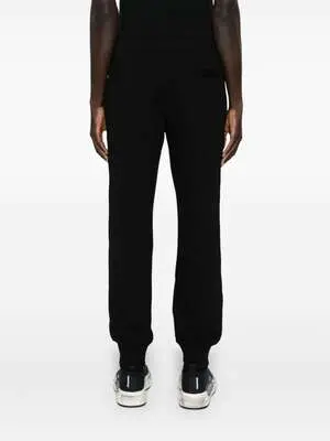 Versace Logo-embroidered Cotton Track Pants