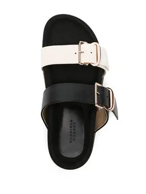 Gabriela Hearst Wren Platform Sandals - Black