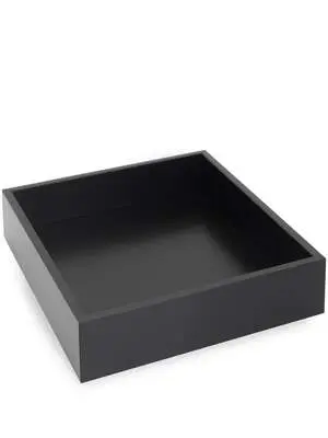 SCHÖNBUCH Medium Tally Wood Valet Tray - Black