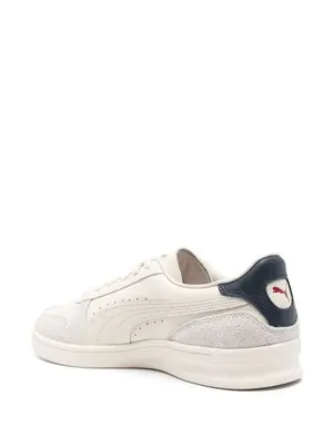 PUMA Indoor Leather Sneakers - Neutrals