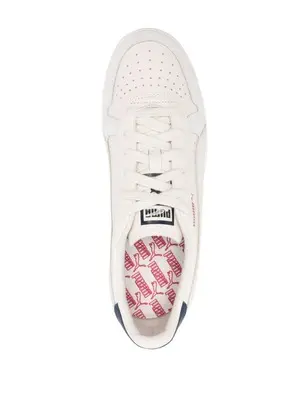 PUMA Indoor Leather Sneakers - Neutrals