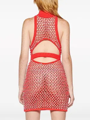 DIOTIMA Sly Open-knit Minidress