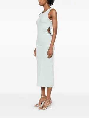 IRO PARIS Amel Twist-detail Dress - Green