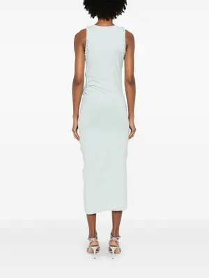 IRO PARIS Amel Twist-detail Dress - Green