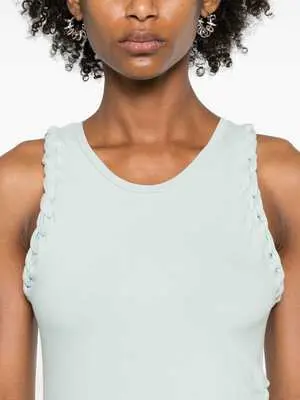 IRO PARIS Amel Twist-detail Dress - Green