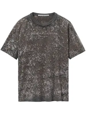Alexander Wang Embossed Logo T-shirt