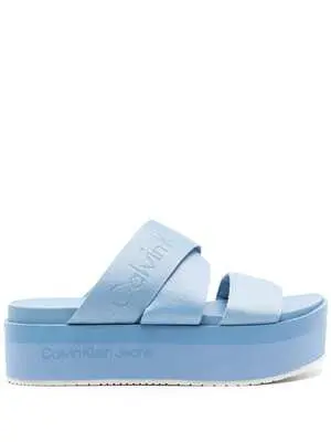 Calvin Klein Flatform Sandals For Women