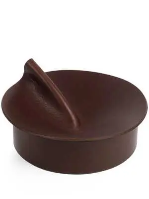 UNIQKA Mini Rotonda Circular Trinket Box - Brown