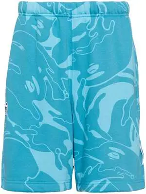 AAPE BY *A BATHING APE Abstract-print Jersey Track Shorts