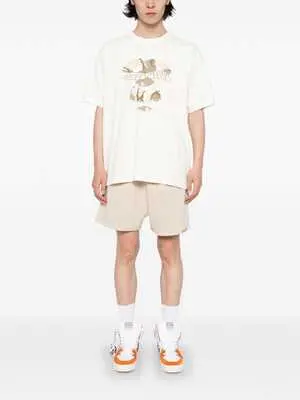 AAPE BY *A BATHING APE Logo-embroidered Jersey Track Shorts