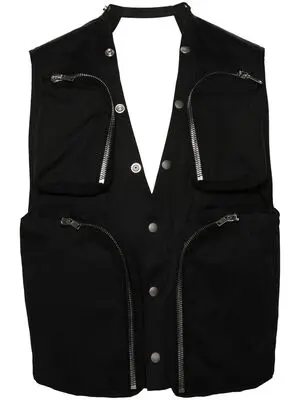 Rick Owens Studded Vests For Men