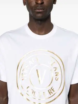 Versace Logo-print Cotton T-shirt