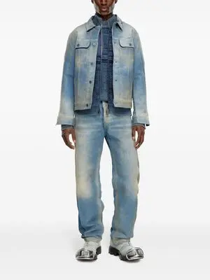 DIESEL® Distressed Denim Jacket