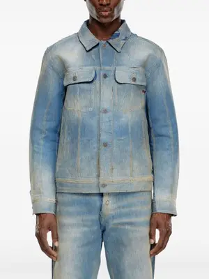 DIESEL® Distressed Denim Jacket
