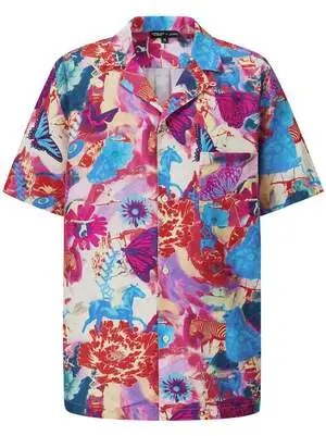 Shanghai Tang X Jacky Tsai Graphic-print Shirt
