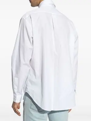 Palm Angels Logo-print Cotton Shirt