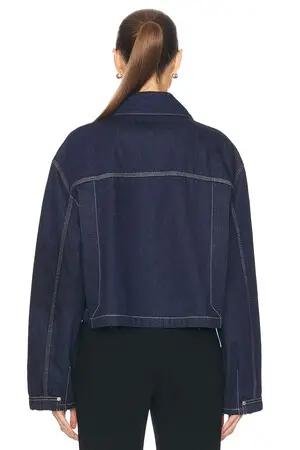 Stella McCartney Hardware Detailed Denim Jacket