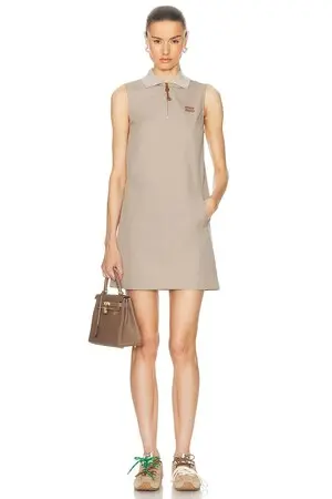 Miu Miu Sleeveless Mini Dress