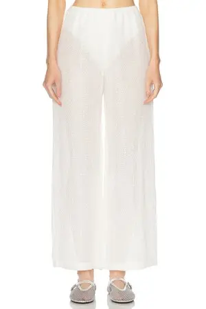 LESET Stella Wide Leg Pant