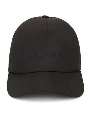 Saint Laurent Vintage Cap - Black