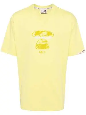 AAPE BY *A BATHING APE Logo-print Cotton T-shirt
