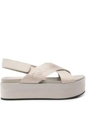Calvin Klein Printed Sandals For Women