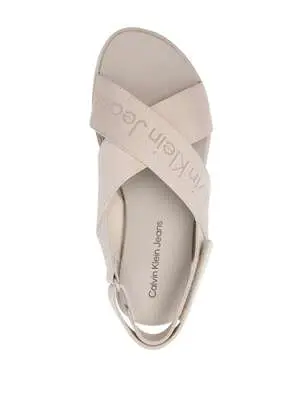 Calvin Klein 55mm Flatform Slingback Sandals
