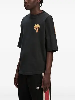 Palm Angels Logo-print Cotton T-shirt