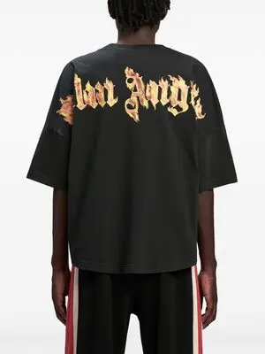 Palm Angels Logo-print Cotton T-shirt