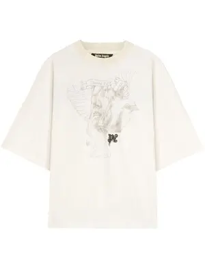 Palm Angels Graphic-print Cotton T-shirt