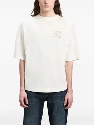 Palm Angels Pa Monogram-embroidered T-shirt