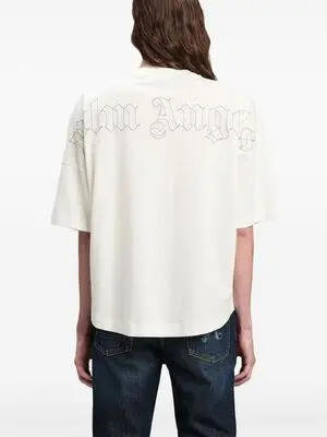 Palm Angels Pa Monogram-embroidered T-shirt