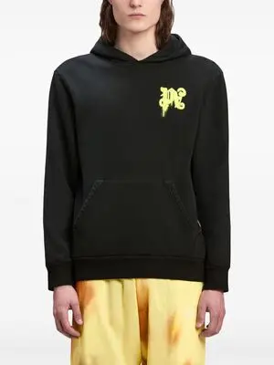 Palm Angels Thinking Pencil Cotton Hoodie