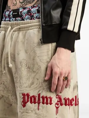 Palm Angels Monogram Signet Band Ring
