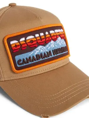 Dsquared2 Logo-appliqué Baseball Cap