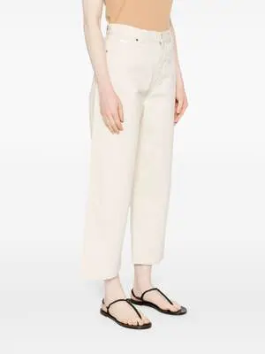 Calvin Klein High-rise Cropped Jeans