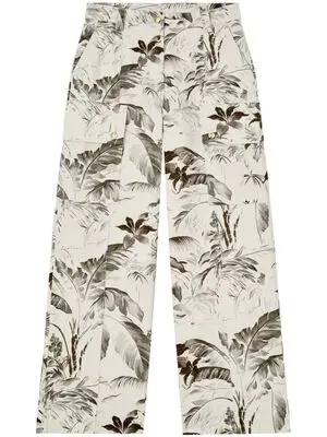Palm Angels Ankle Length Pants For Women