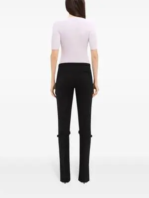 COURREGES Ribbed Knit Sweater - Pink