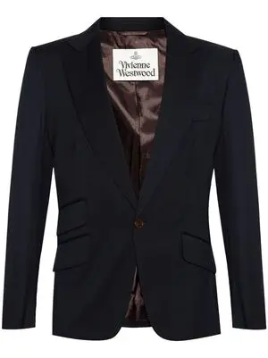 VIVIENNE WESTWOOD Peak-lapel Single-breasted Blazer