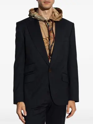 VIVIENNE WESTWOOD Peak-lapel Single-breasted Blazer