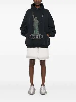 Balenciaga Liberty Distressed Hoodie